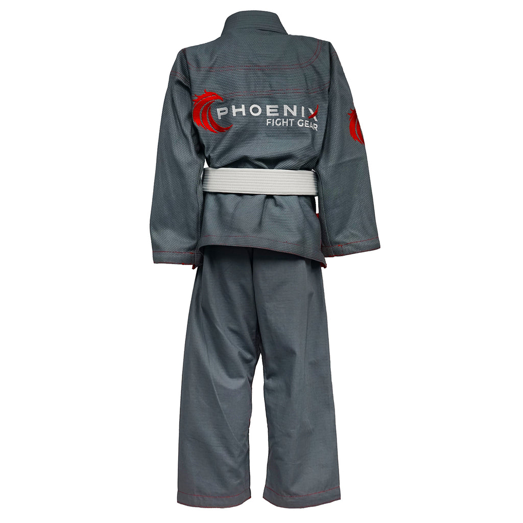 Kids Talon BJJ Gi - Grey | Phoenix Fight Gear